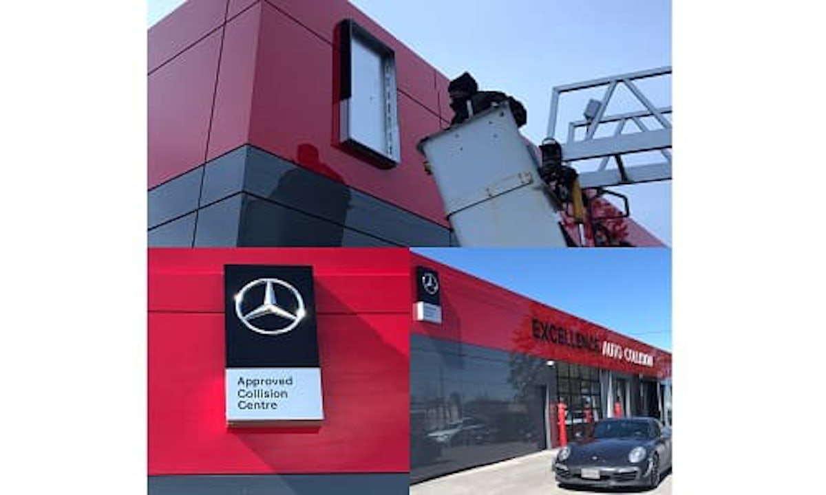 Excellence Auto Collision opens up new Mercedes-Benz collision repair ...