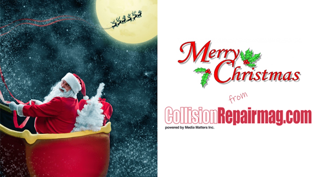 Merry Christmas from Collision Repair magazine | Collision Repair Mag