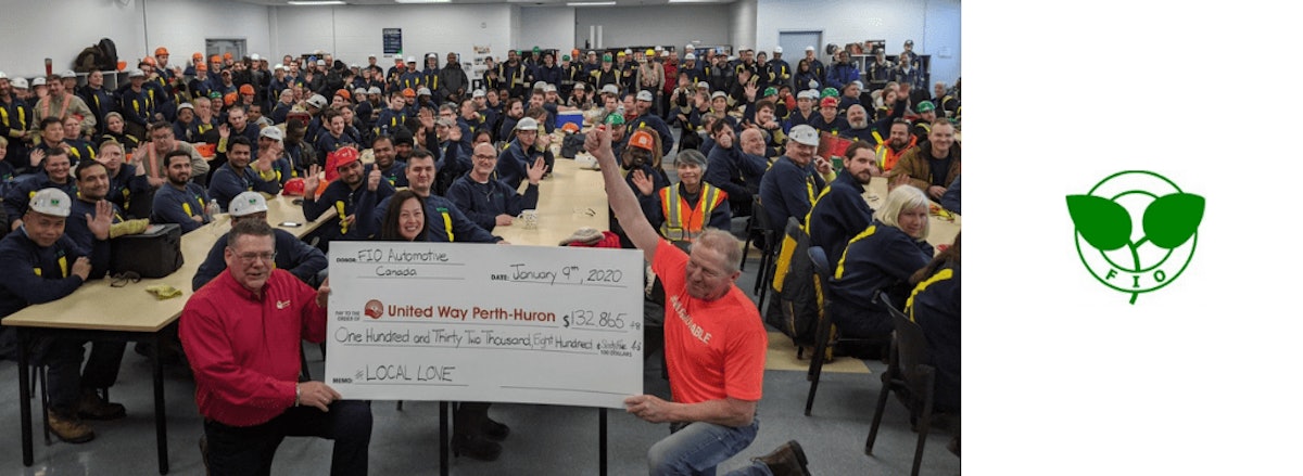 Double Donation: FIO Automotive Canada, FIO Japan donate $133,000 to ...