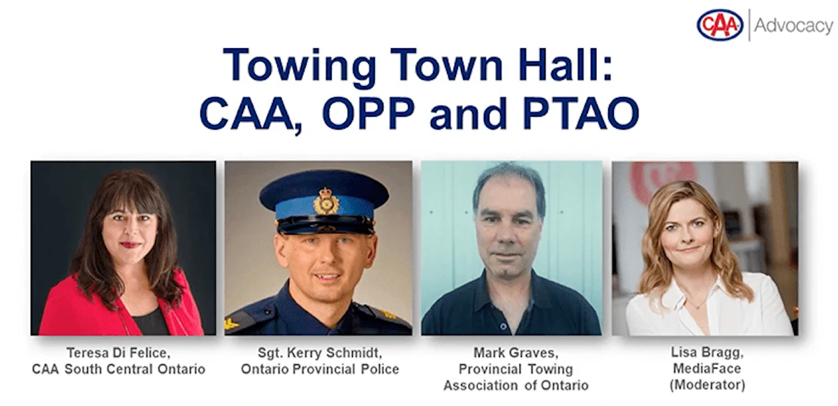Towing Town Hall: Conversation between CAA, OPP and PTAO on reforming ...