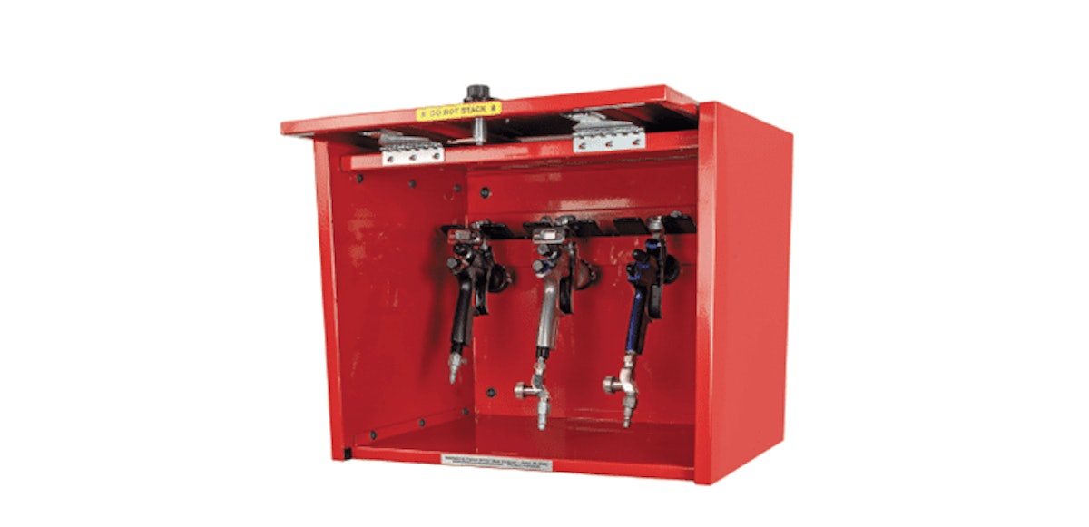 Locked Away: New Spray Gun cabinets from Innovative Tools and SPS ...