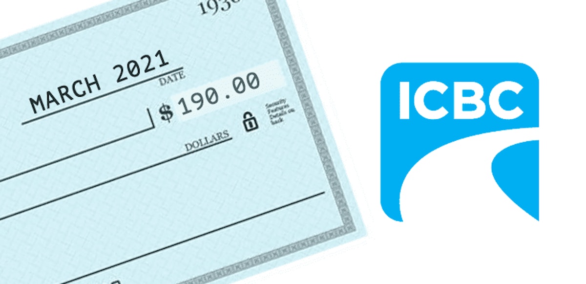 Cheque please, no tip: ICBC says $190 rebate cheques coming in March ...