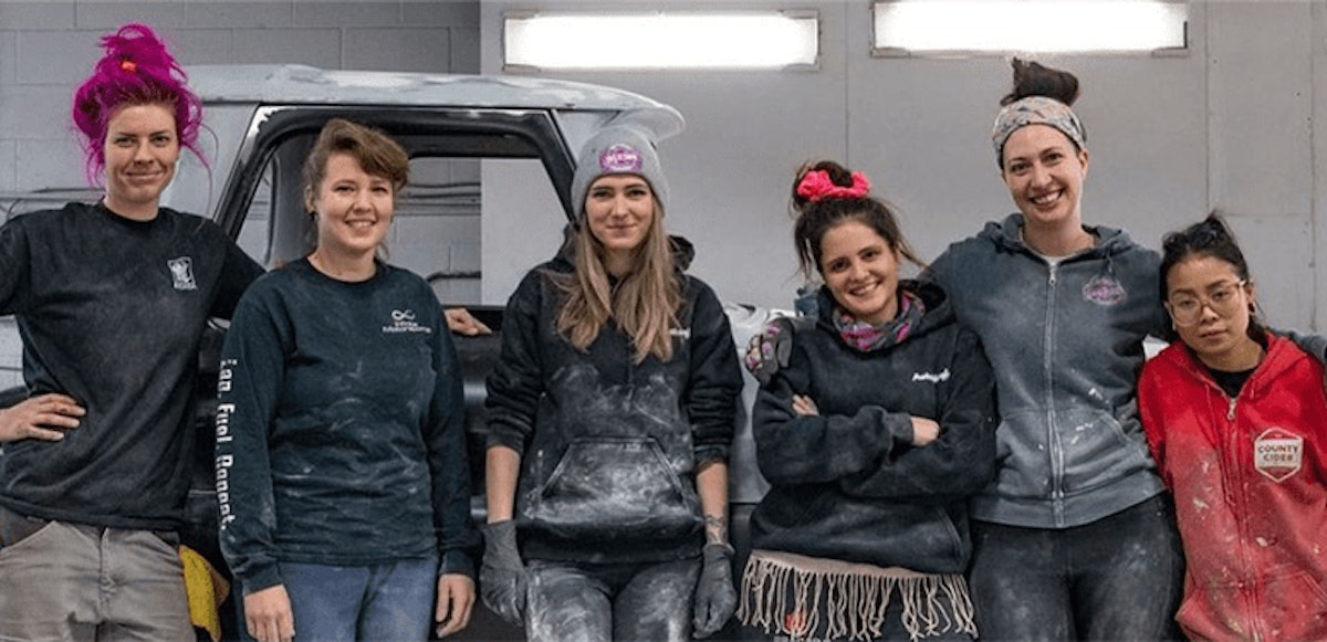 Ink ‘n’ Iron in the Spotlight: Canada’s only all-female bodyshop ...