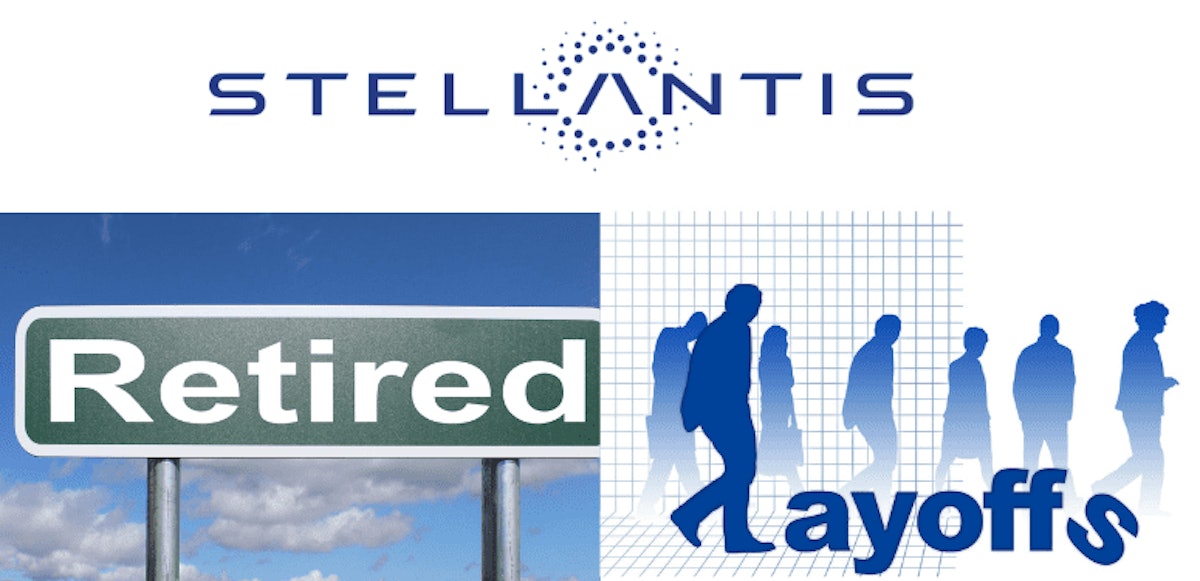 Lay Off Me! I’m Retiring Here! : Stellantis to offer retirement buyouts ...