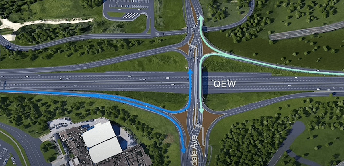 Confusing Crossing: Ontario gets its first diverging diamond ...