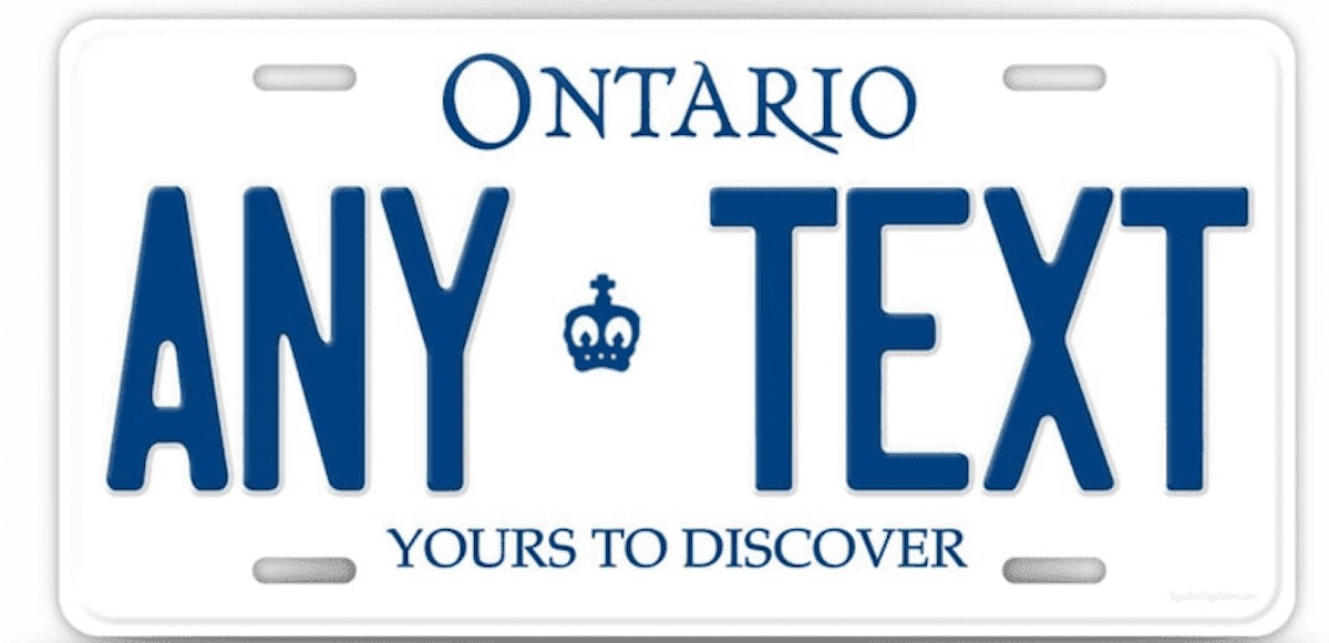 Best of the Worst: Ont. government releases rejected vanity plate list ...