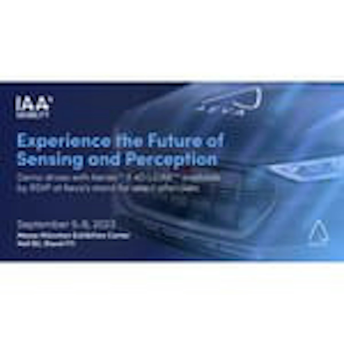 Aeva to Showcase High Performance Automotive 4D LiDAR at IAA Mobility ...