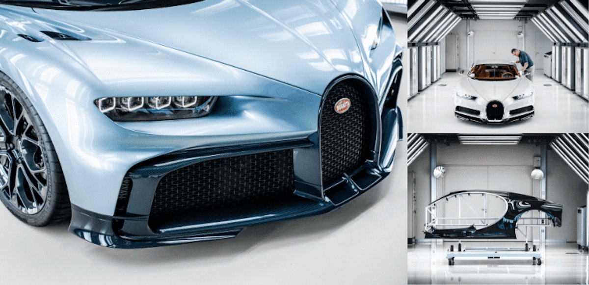 Prolonged Painting: How Bugatti takes 600+ hours to paint a single car ...