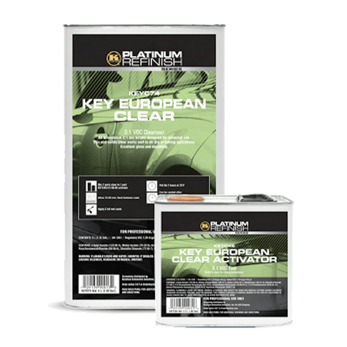 Key European Clear 2.1 VOC Clearcoat From: LKQ Corporation | Collision ...