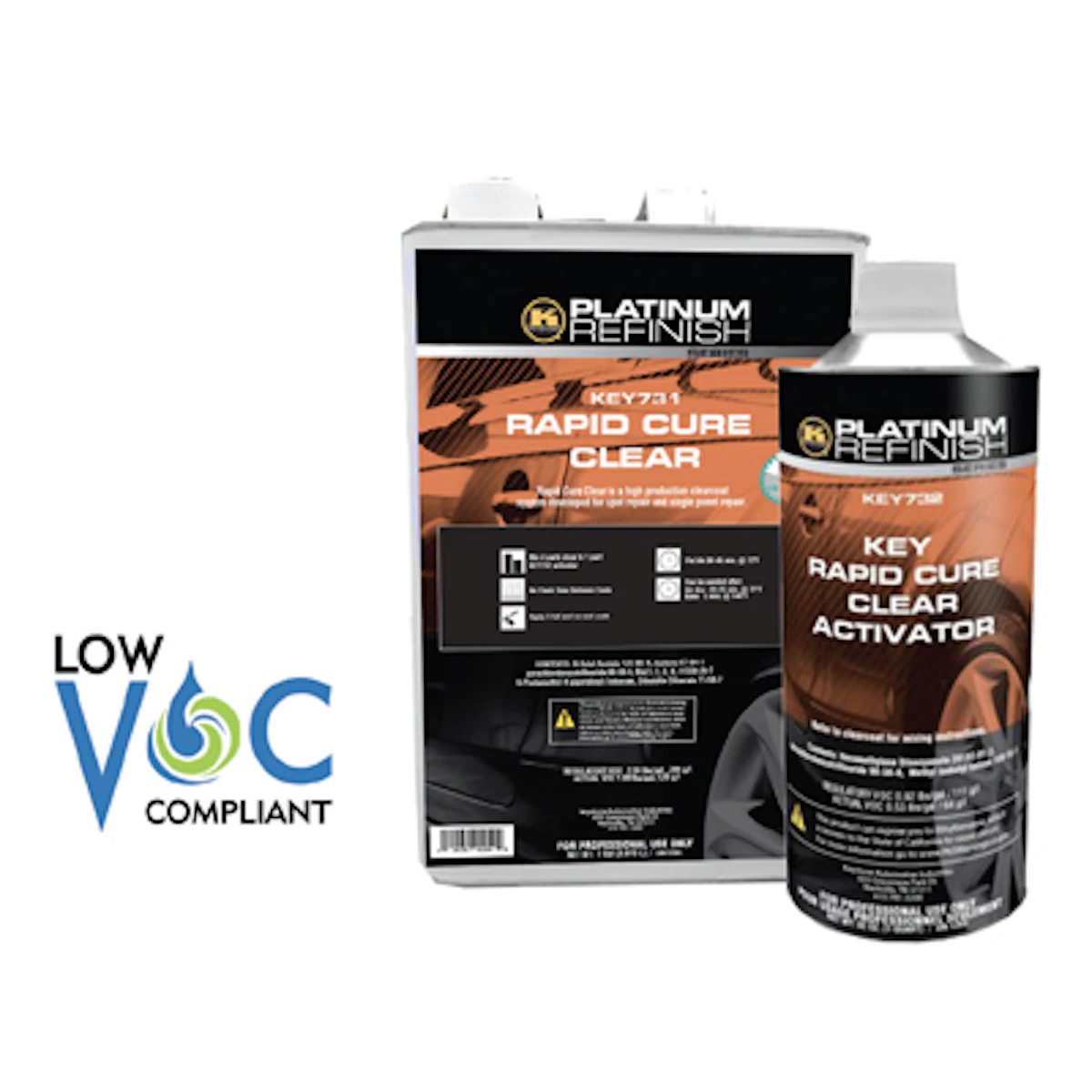 Key Rapid Cure Clear 2.1 VOC Clearcoat From: LKQ Corporation ...