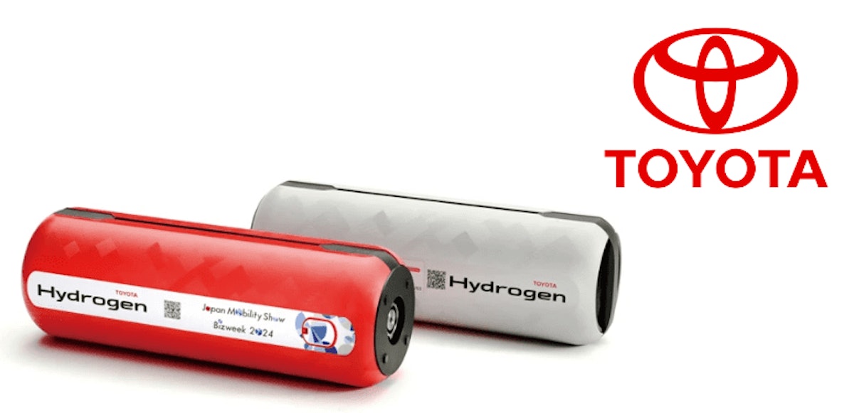 EV/AV Report: Toyota unveils swappable hydrogen fuel cell batteries ...