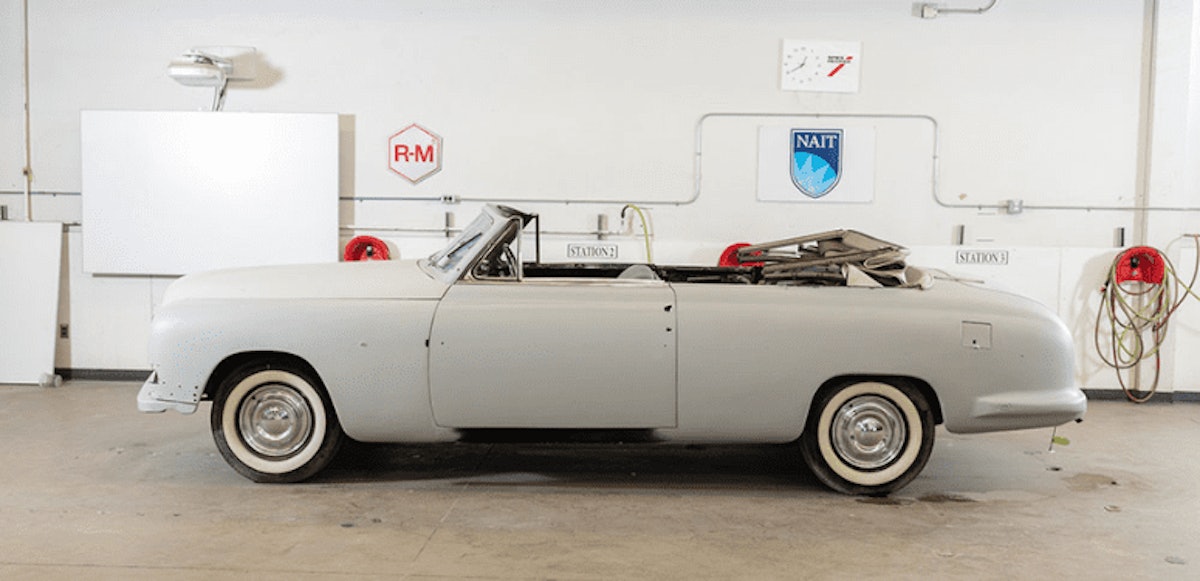 A Royal Restoration: NAIT autobody technicians restore car that once ...