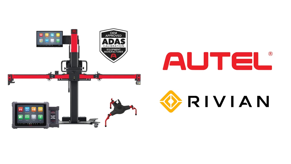 Rivian Certified Collision Network Grants Approval for the Autel IA900 ...