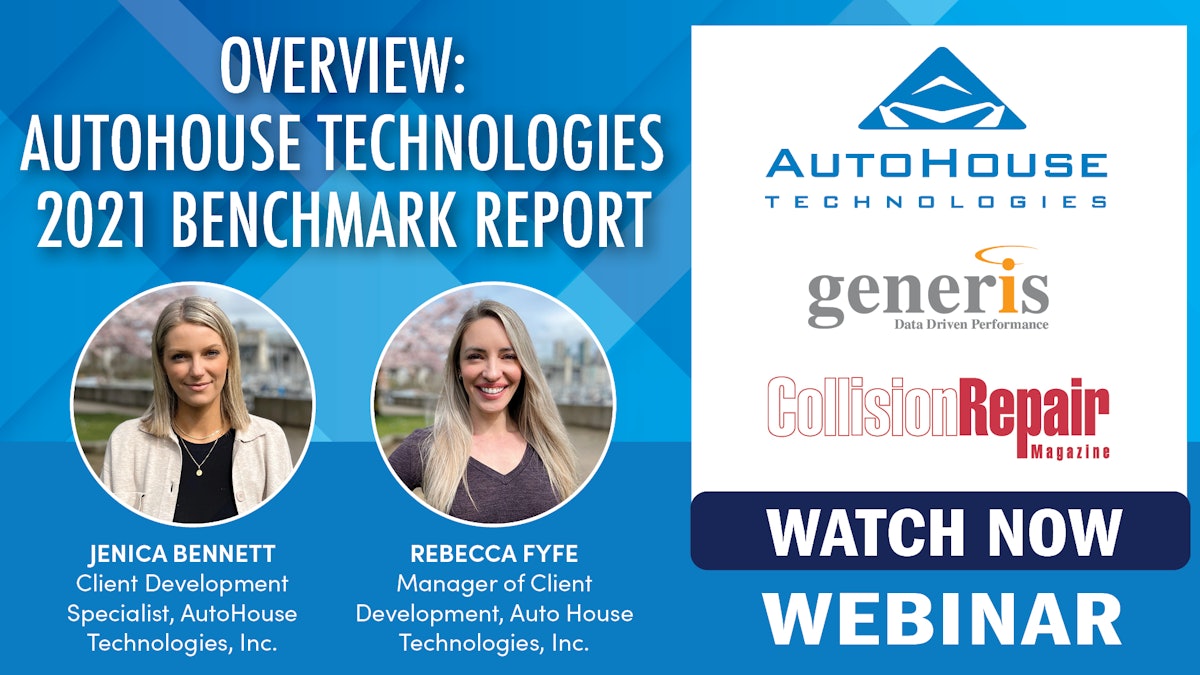 Overview: Autohouse technologies 2021 benchmark report | Collision Repair Mag