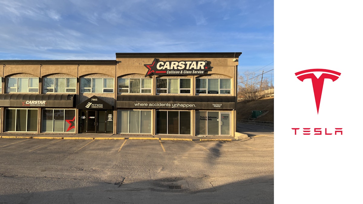 Taking On Tesla: CARSTAR Calgary Heritage becomes first brand location ...